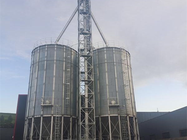 500 Ton Grain Silo - haokebang