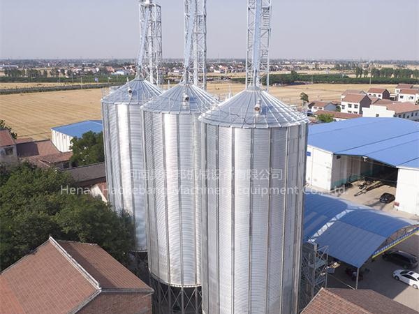 Hopper Bottom Grain Silo - haokebang