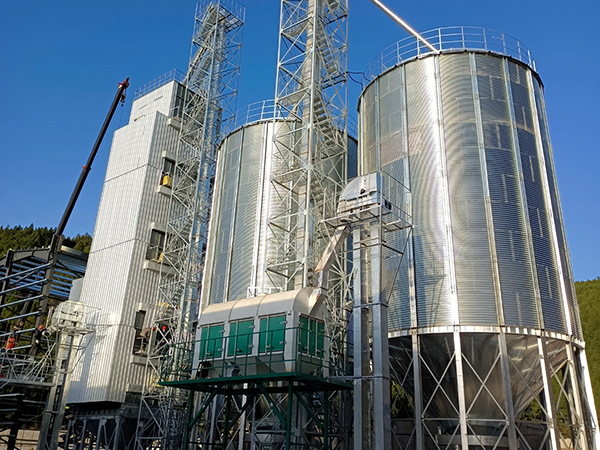 Vertical Silo Cost Price 200 Tons 2000 Ton Grain Silo For Maize Wheat ...