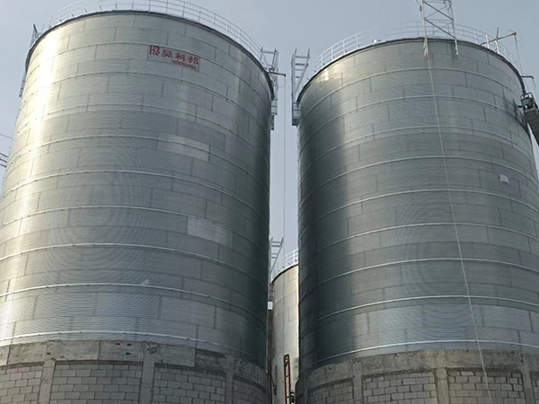 Factory Price 5000 Ton Vertical Coffee Bean Storage Silo / Corn Rice ...