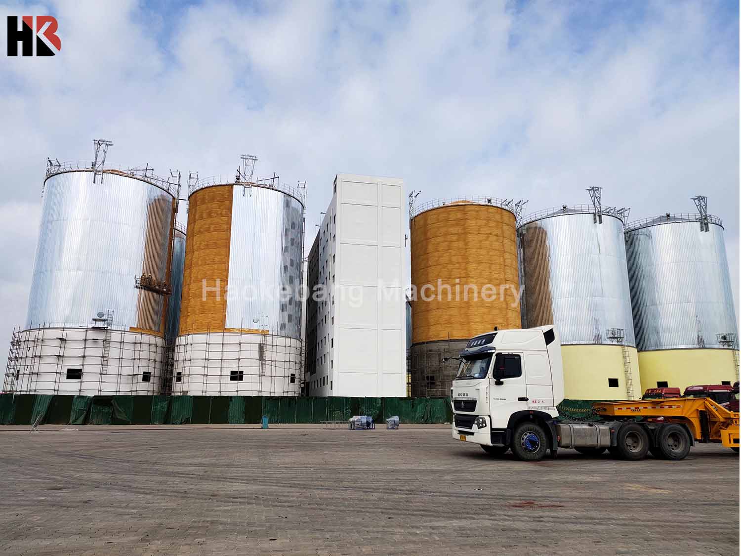 18 Sets 3000 Ton Silo - haokebang