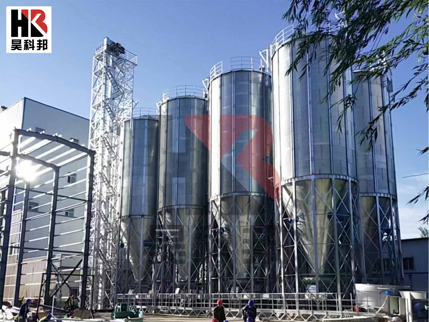 Steel Quality of Grain Silo is Key to Safe Grain Storage - haokebang