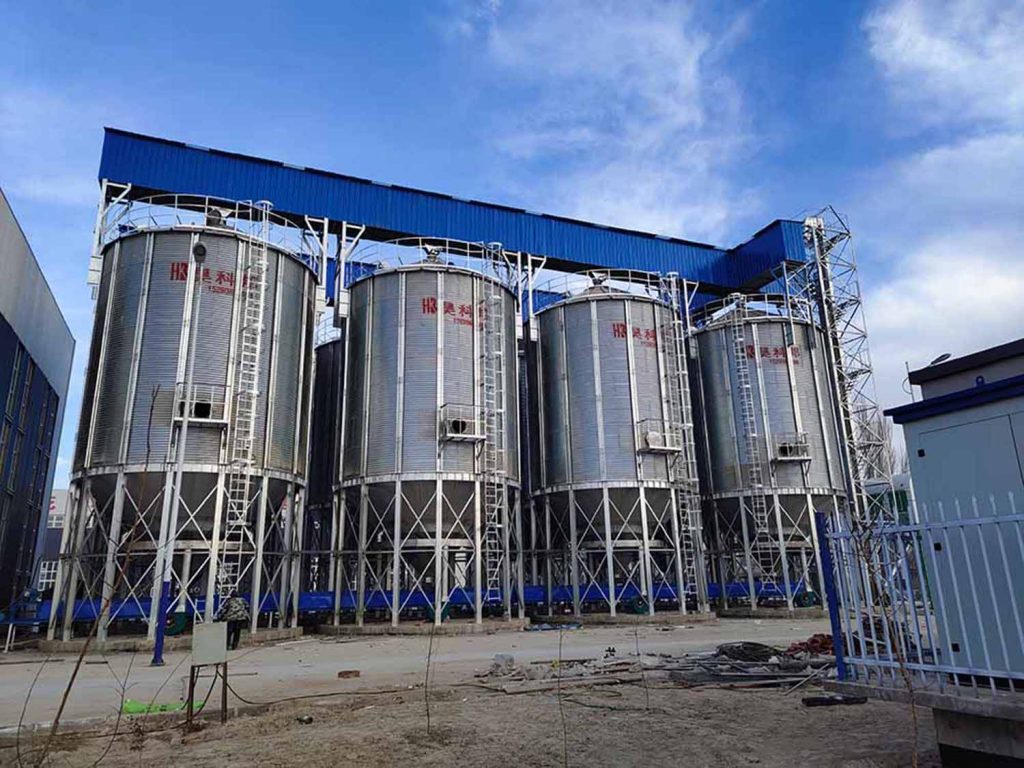 The Composition of Cone Bottom Steel Silo - haokebang