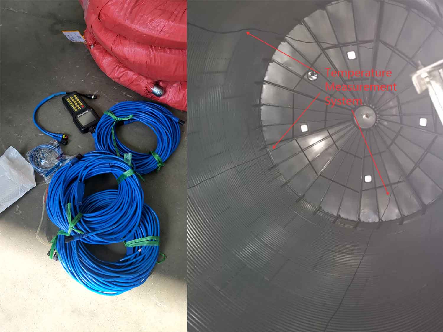 Technical Parameters of Grain Silo Temperature Measurement System ...