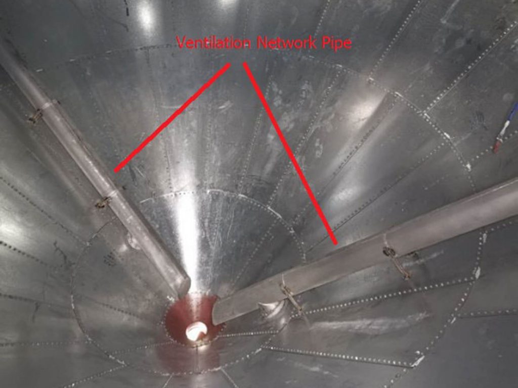 Ventilation Design for Hopper Bottom Silo - haokebang